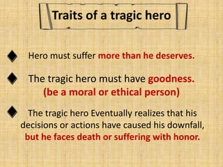 Tragic hero (Harishchandra,Rama and Nala-Damayanti) | PPT