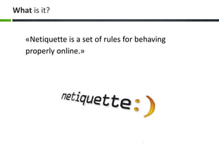Netiquette | PPT
