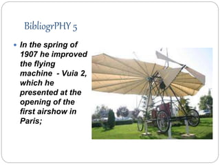 Traian Vuia, pioneer of aviation | PPTX