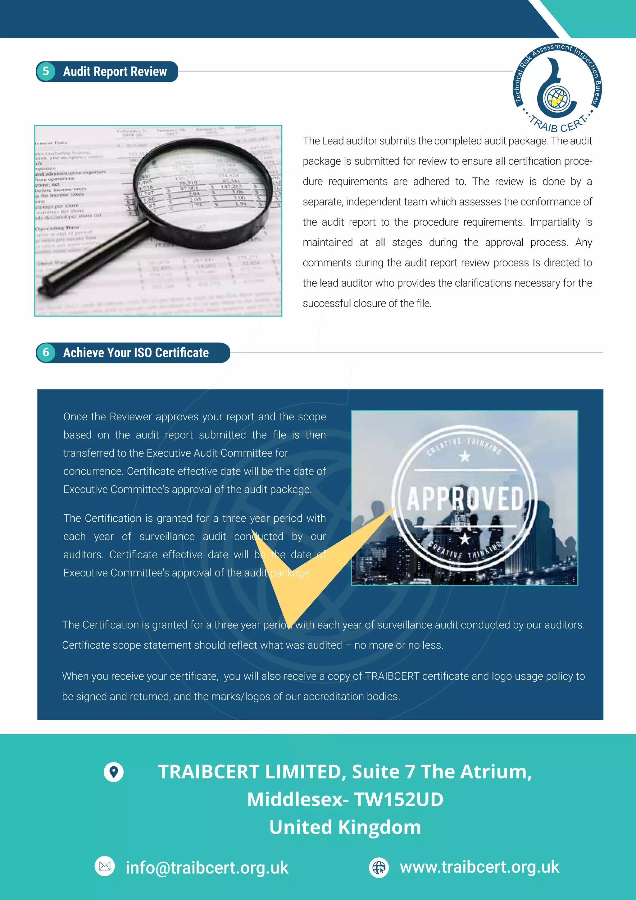 6 step guide for certification | PDF