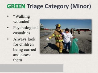 Triage system of ambulance | PPTX