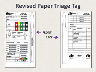 Triage system of ambulance | PPTX