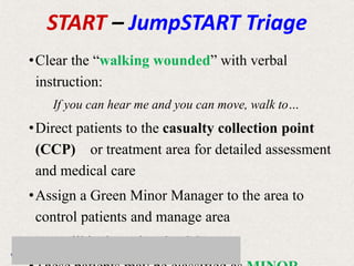 Triage system of ambulance | PPTX