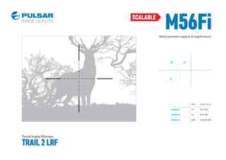 Reticle Catalog | Pulsar Trail 2 LRF | Optics Trade | PDF
