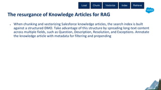 Agentforce RAG (Retrieval-Augmented Generation): Architecture and ...