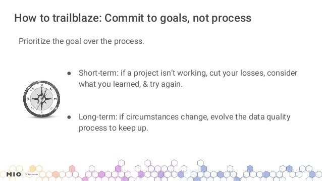 The trailblazer approach to data quality projects | PPT
