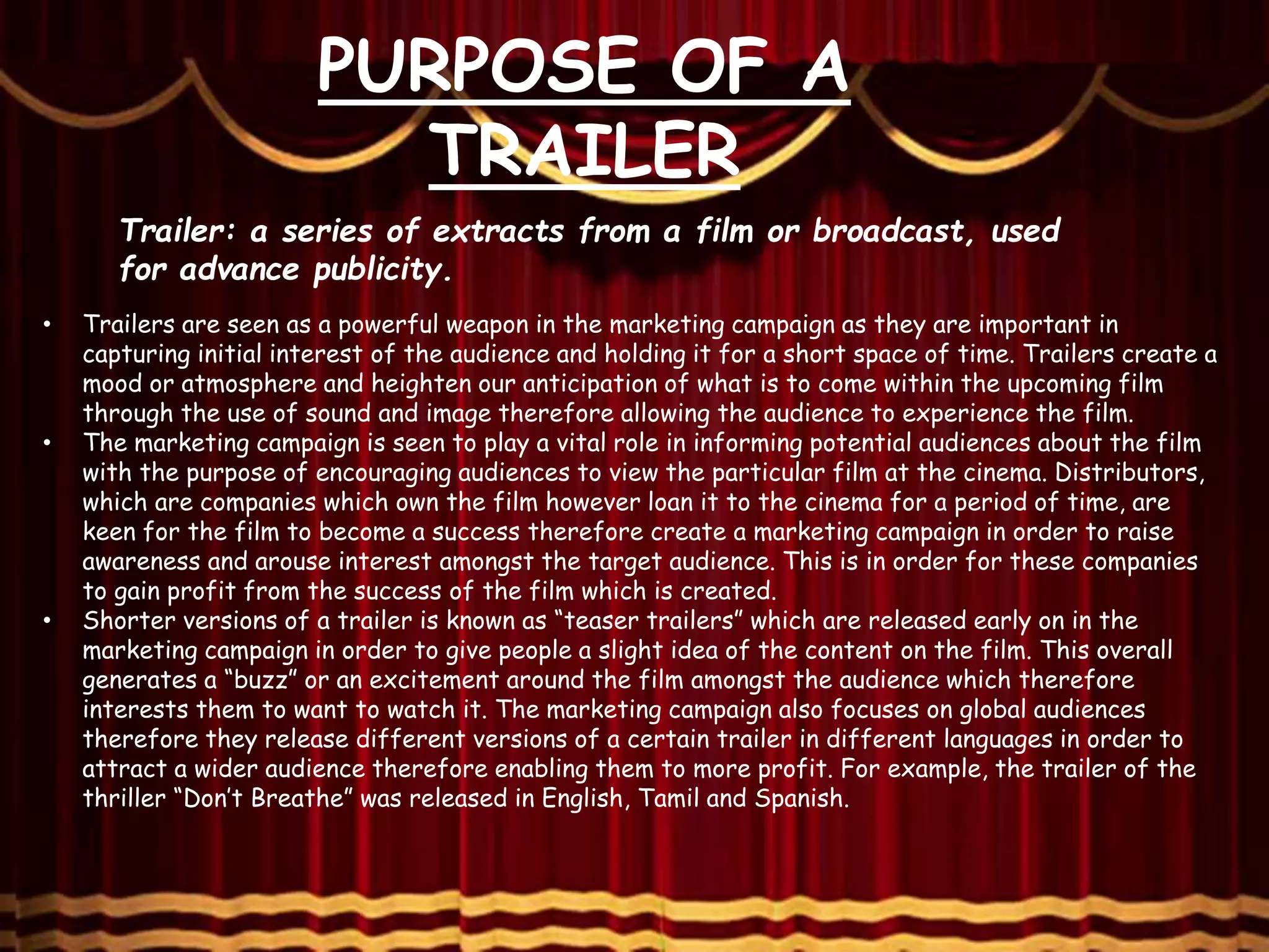 Research- Trailer | PPT