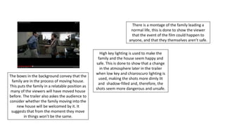 Insidious advertising campaign analysis | PPT
