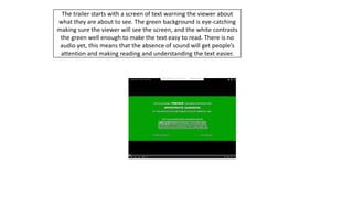 Insidious advertising campaign analysis | PPT