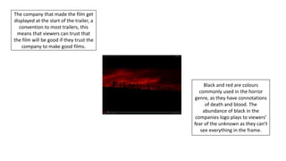 Insidious advertising campaign analysis | PPT
