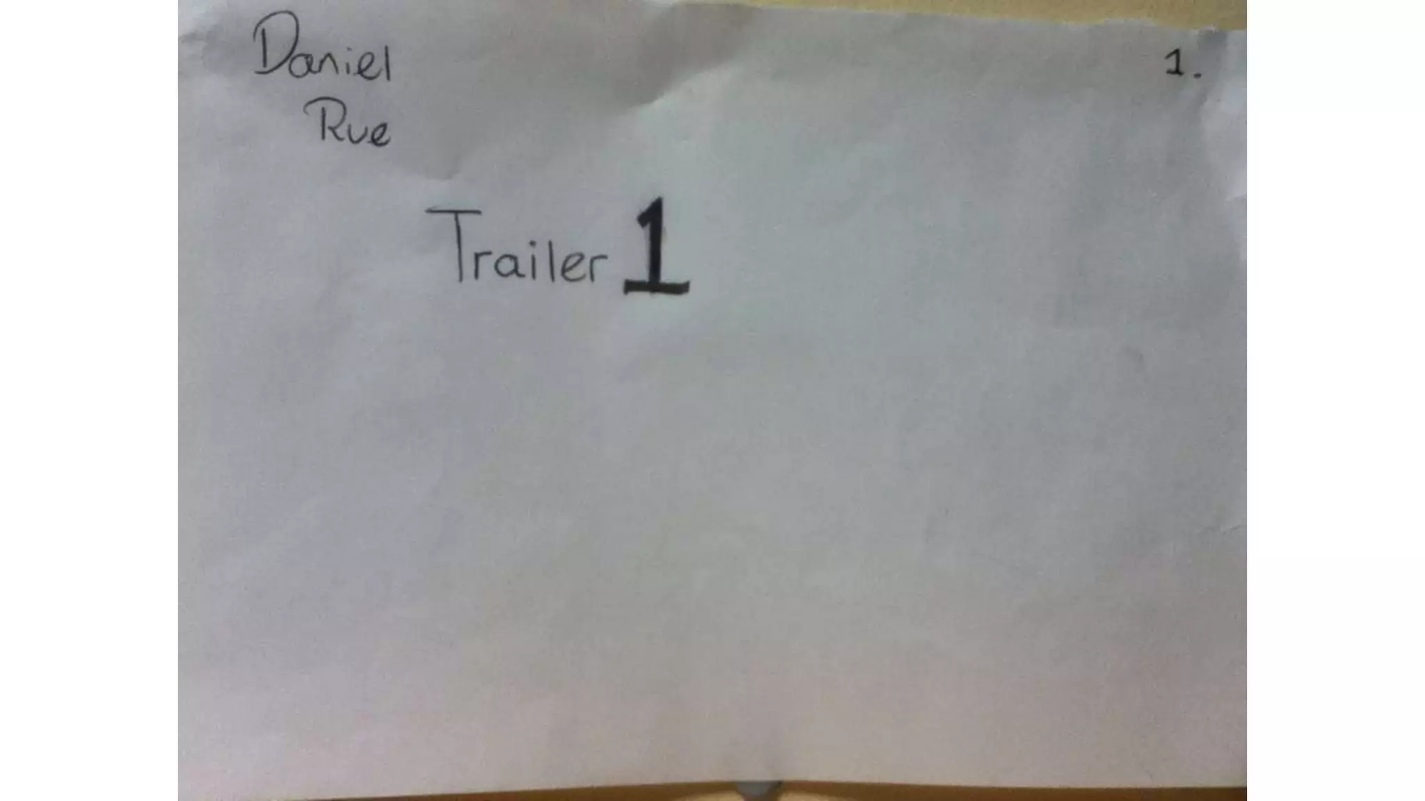 Live action game trailer storyboard for A2 media | PPTX