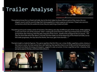 Trailer analyse | PPT