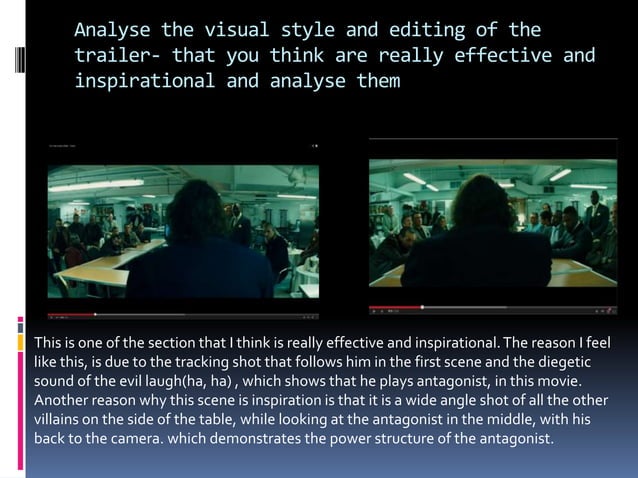 Trailer analyse | PPT