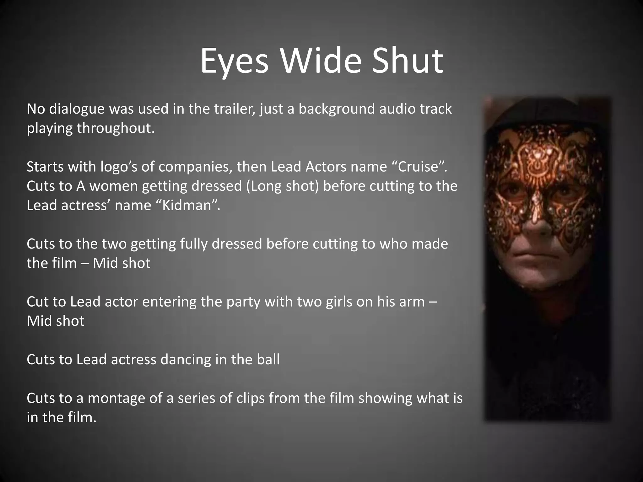 Trailer Analysis | PPTX