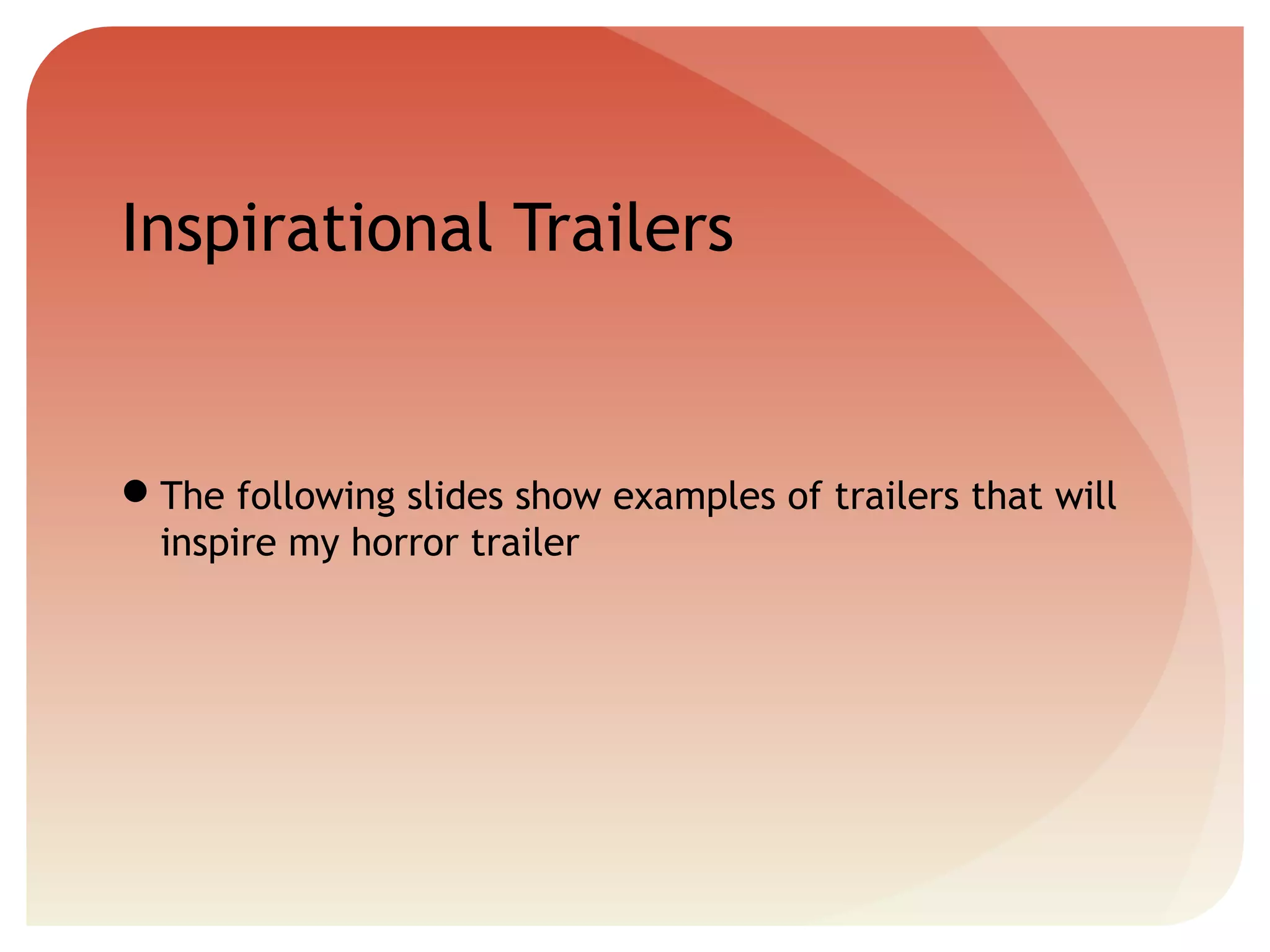 Trailer analysis | PPT