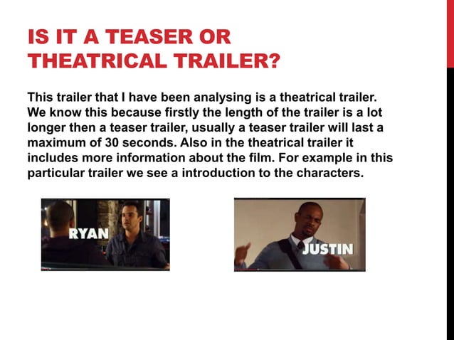 Trailer analysis | PPT