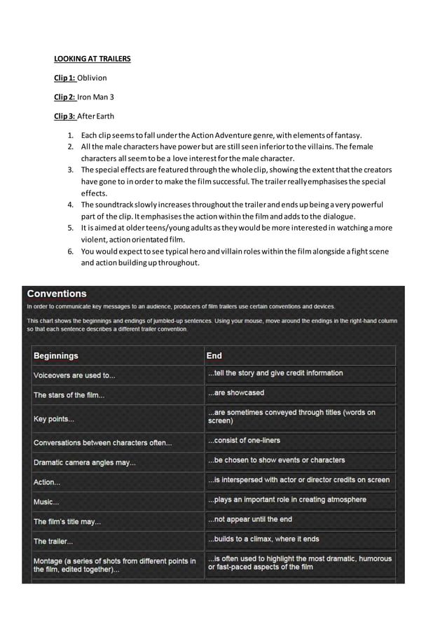 Looking at Trailers | PDF