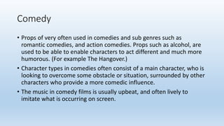 Trailer analysis | PPTX | Comedy (Music and Audio) | Music