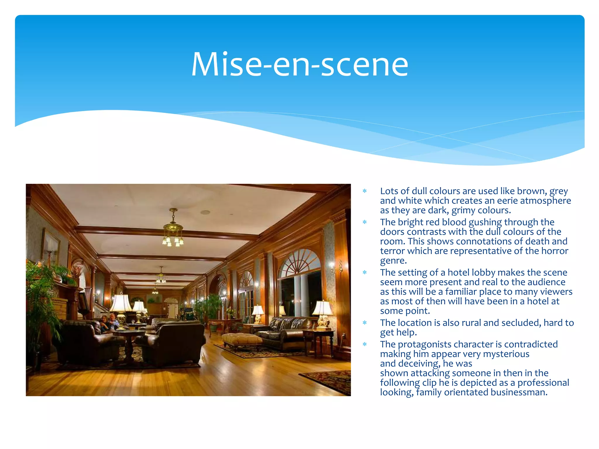 Trailer analysis the shining | PPTX