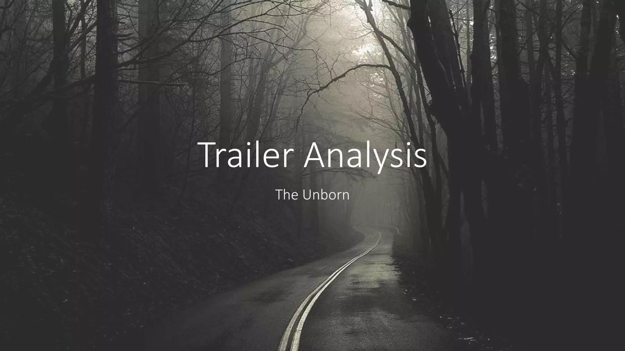 Trailer analysis (1) | PPTX