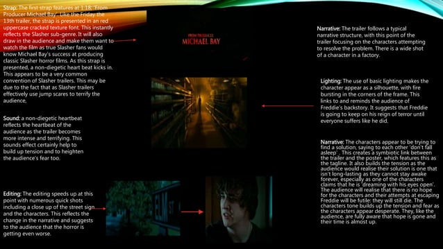 Trailer Analysis 1 | PPTX