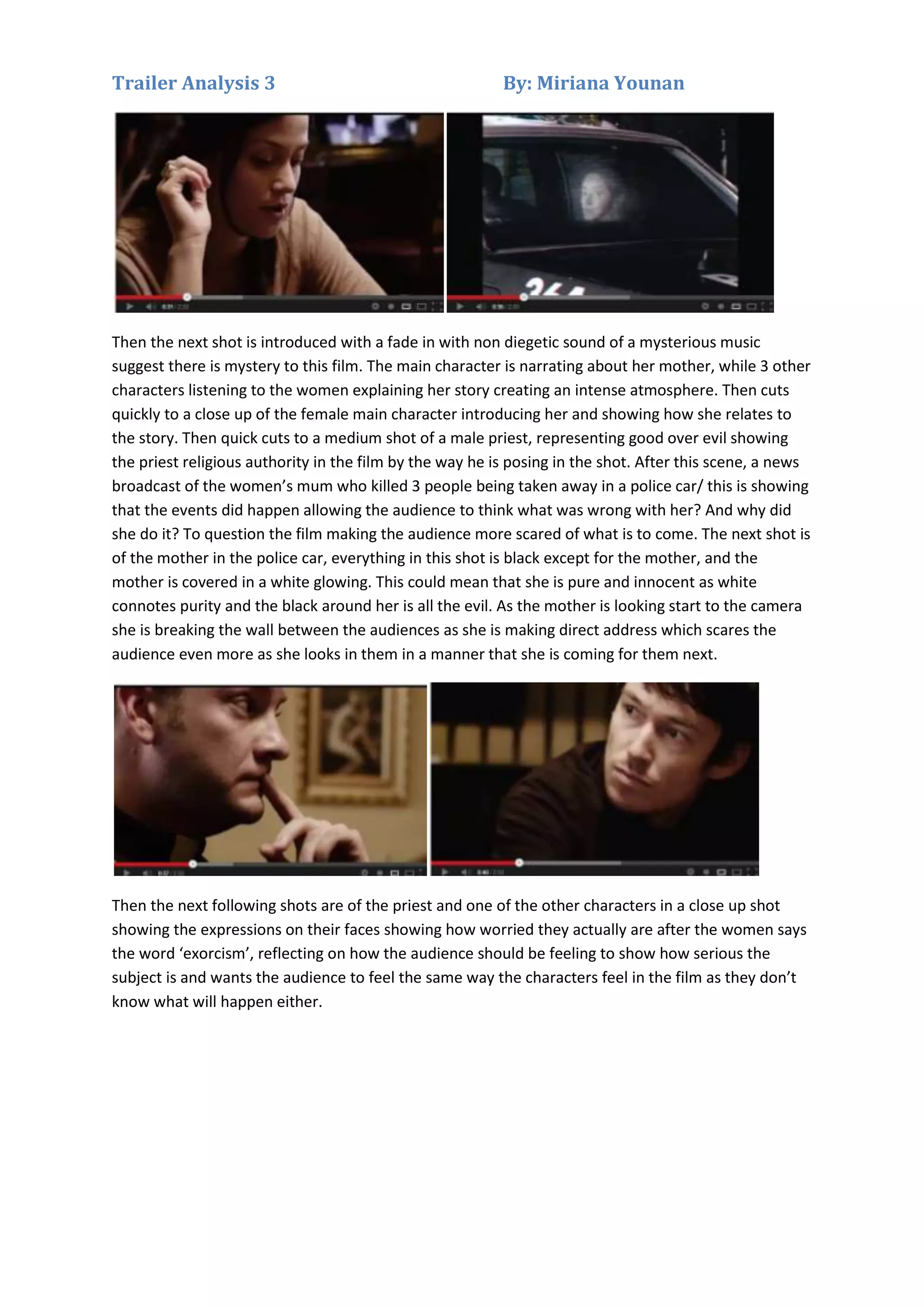 Trailer analysis 3 | PDF