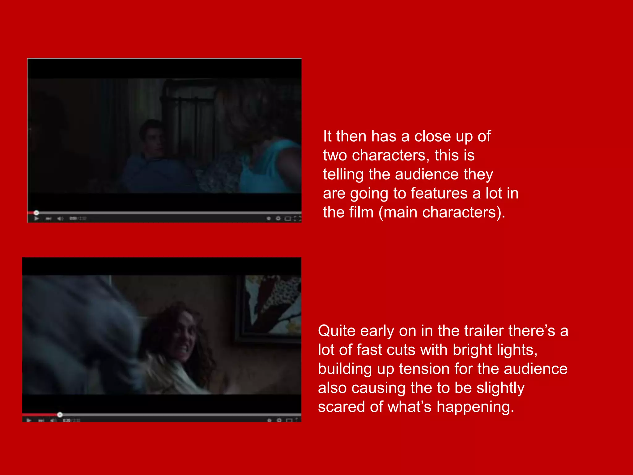Trailer analysis annabelle | PPTX