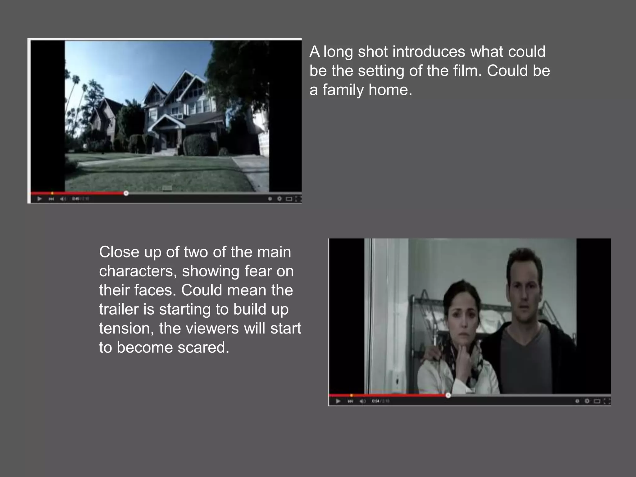 Trailer analysis insidious | PPTX