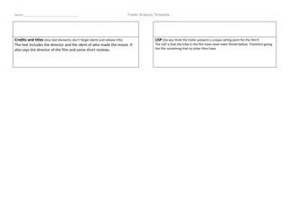 Trailer analysis template_micro_macro | PPT