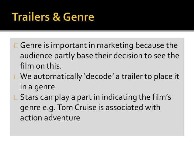 Trailer Ideas & Analysis Task