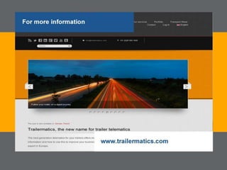 Trailermatics telematics-for-trailers | PPT