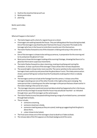 Trailer outline | PDF