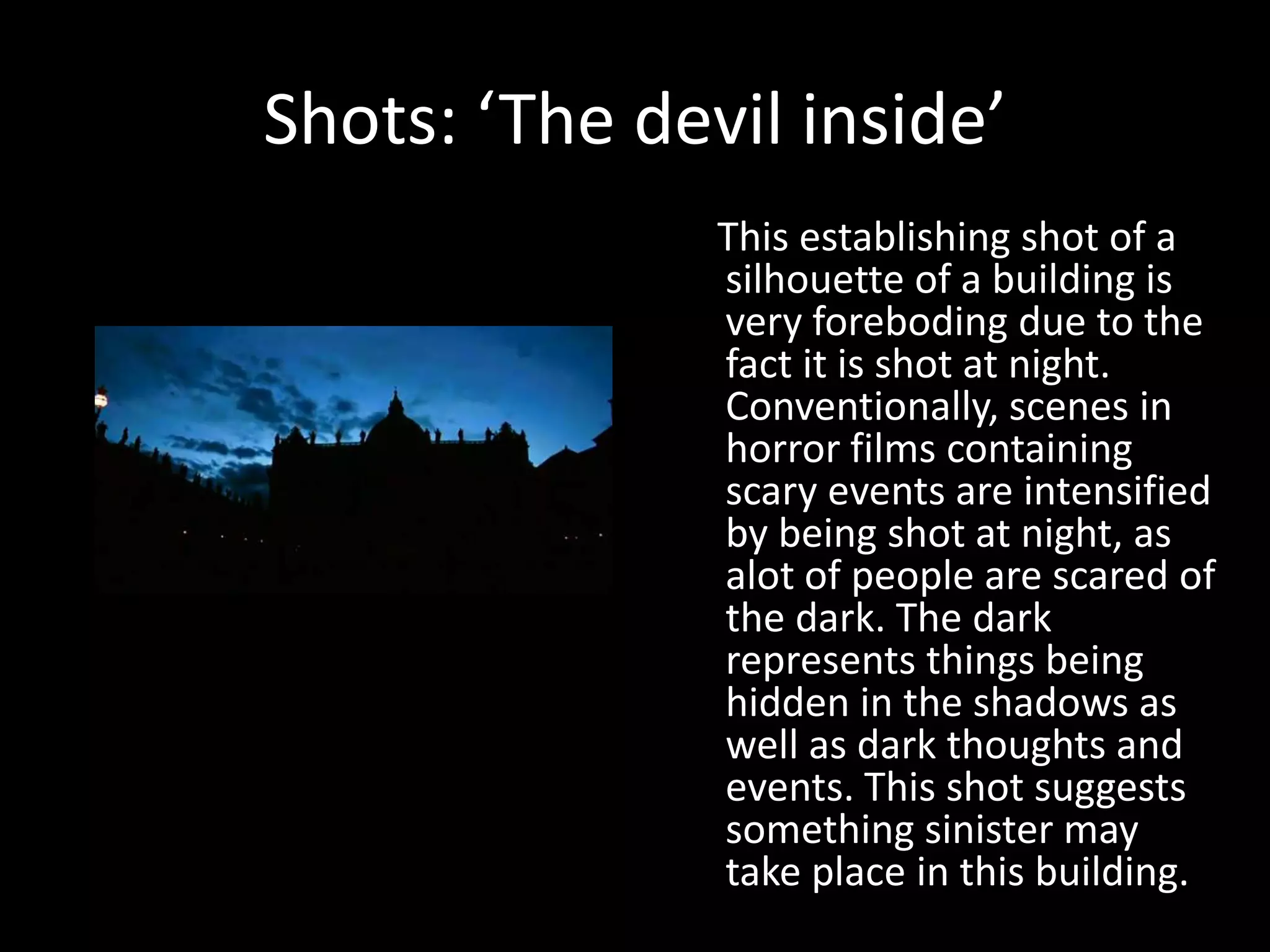 Horror film trailer research | PPTX