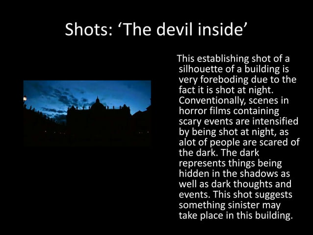 Horror film trailer research | PPT