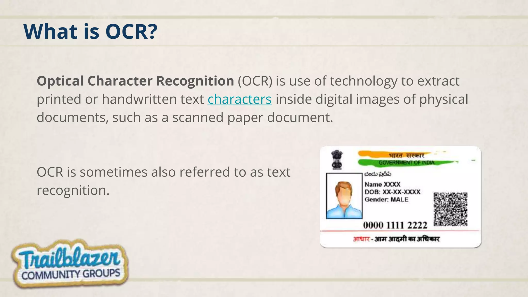 Salesforce Einstein OCR API | PPTX