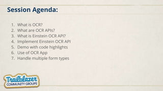 Salesforce Einstein OCR API | PPTX