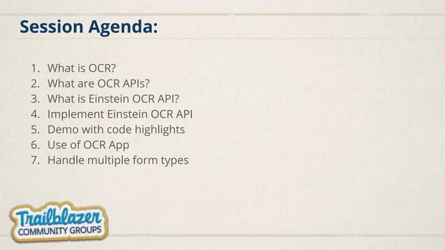 Salesforce Einstein Ocr Api Ppt