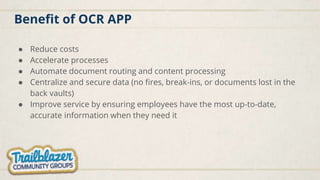 Salesforce Einstein OCR API | PPT