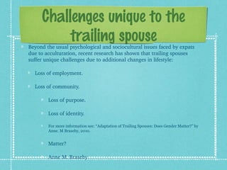 Trailing spouse webinar presentation | PPT