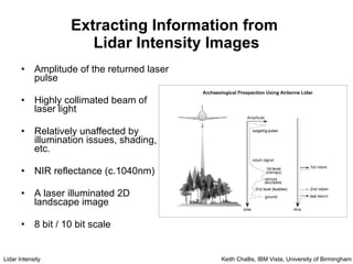 The Role of Lidar Intensity Data in Interpreting Archaeological Landscapes | PPT | Geography ...
