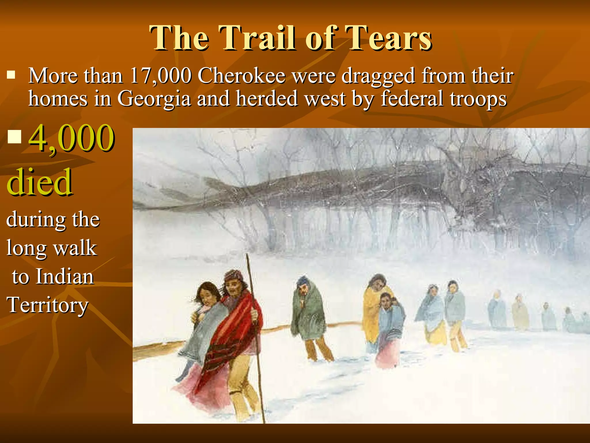 Trail Of Tears | PPT