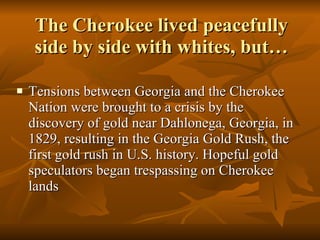 Trail Of Tears | PPT