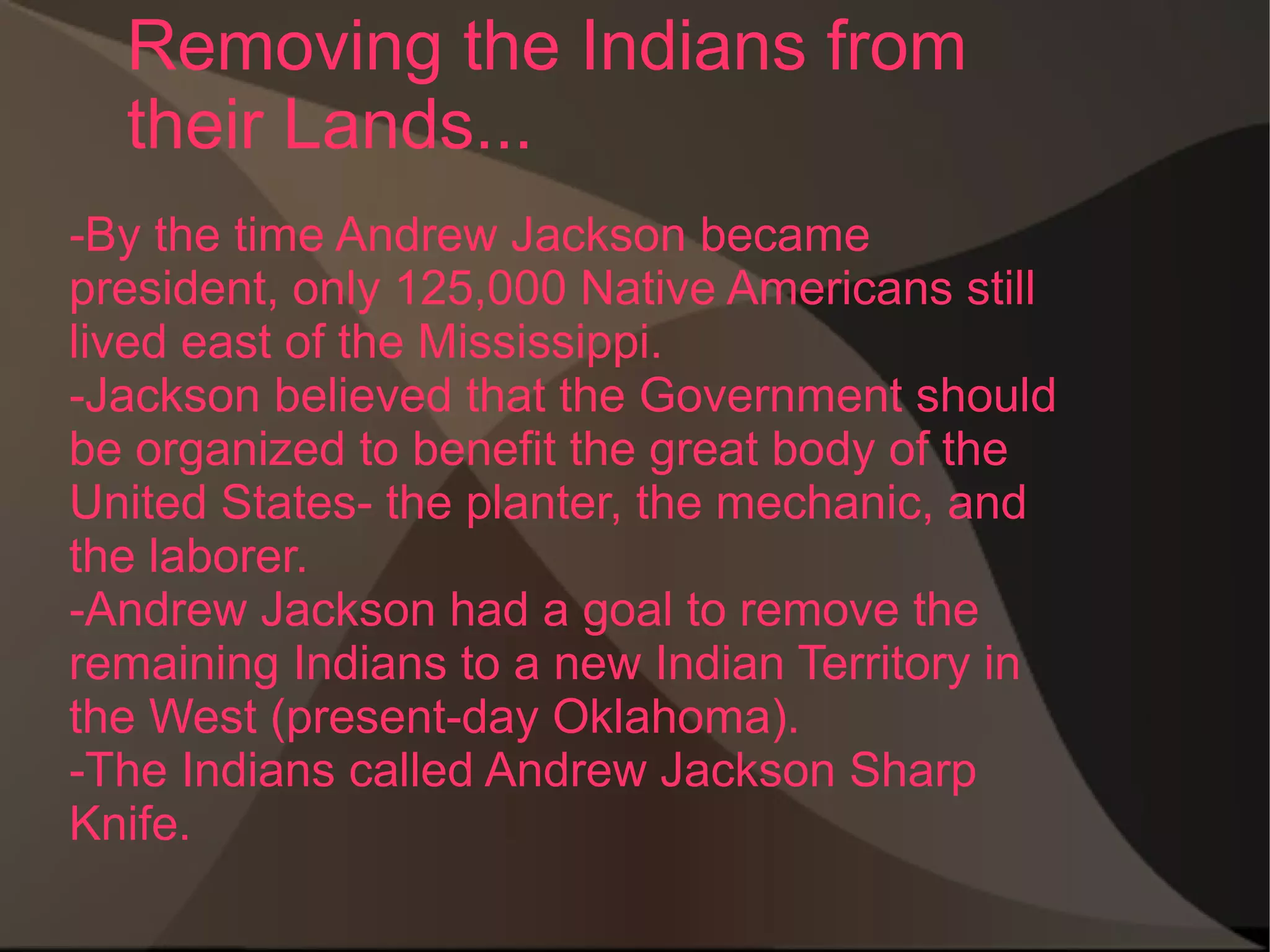 Trail of tears | PPT