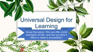 Accessibility Tips: How to create accessible learning content | PPT