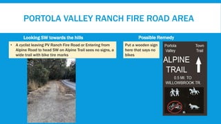 Trail signs on Alpine Trail | PPT