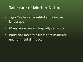 Tega Cay Trails | PPTX