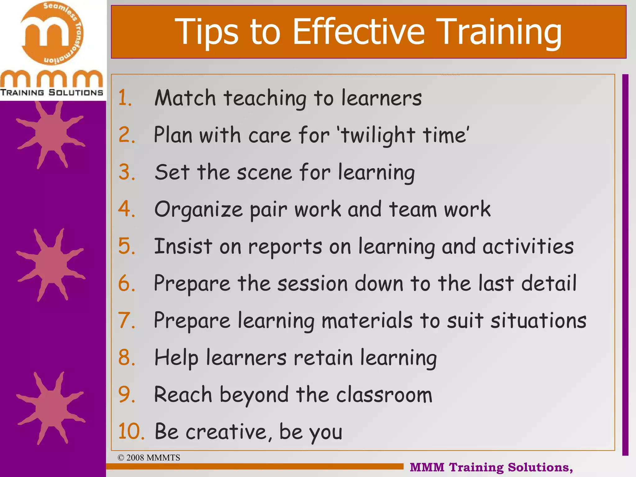 Train The Trainer | PPT