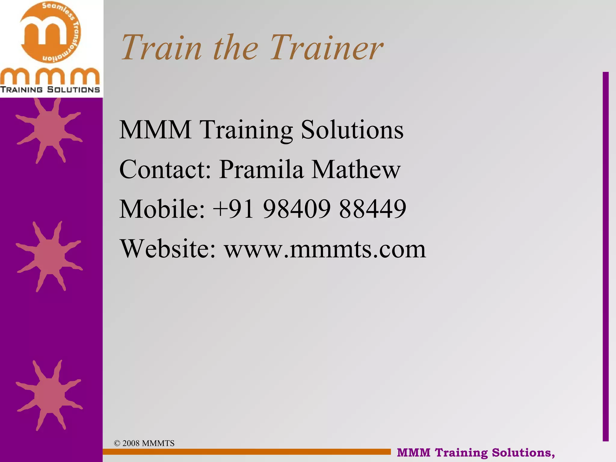 Train The Trainer | PPT