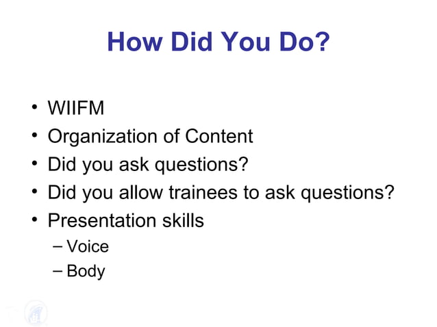 Train the Trainer Introduction | PPT