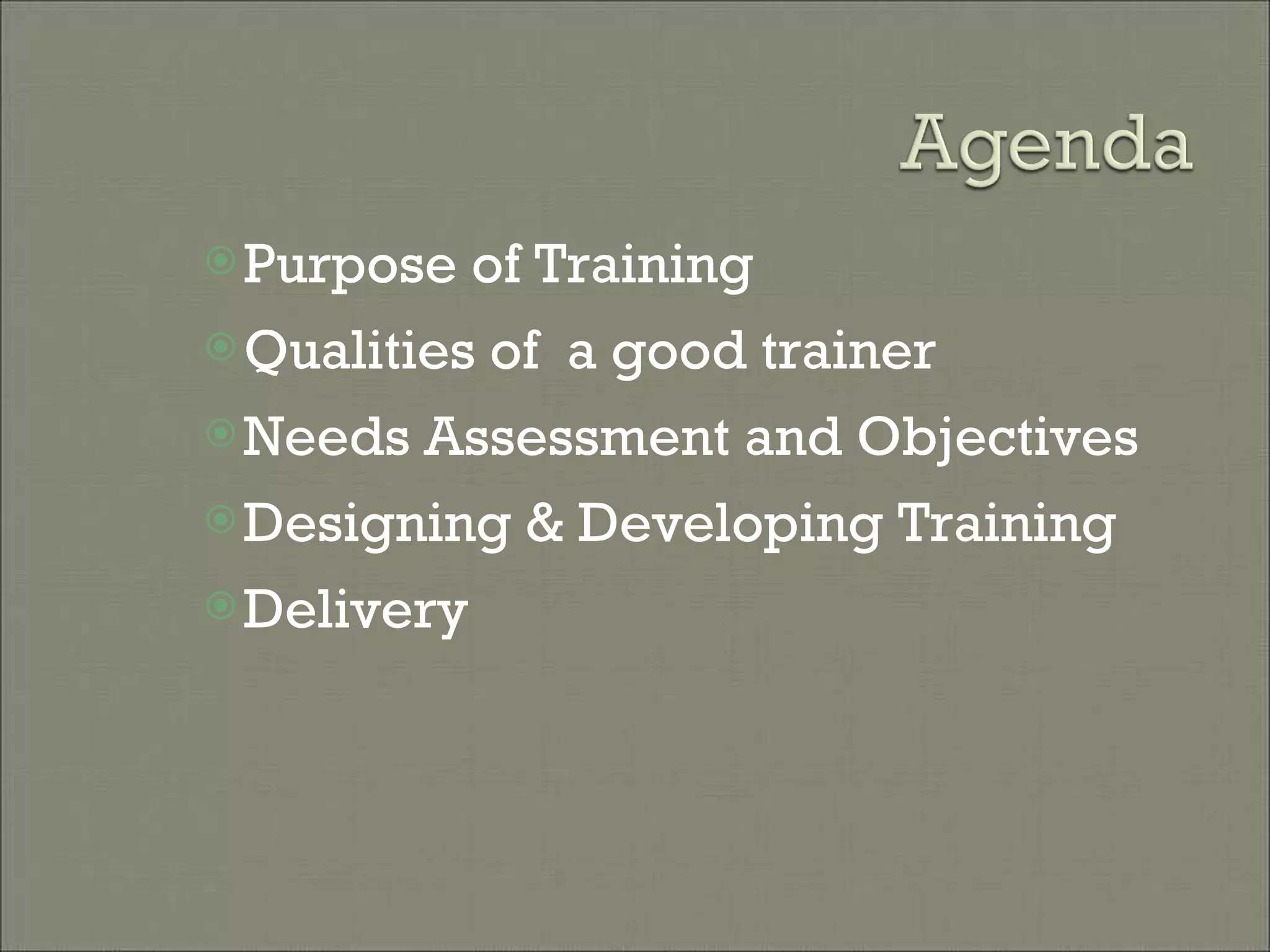 Train The Trainer Power Point Presentation | PPT